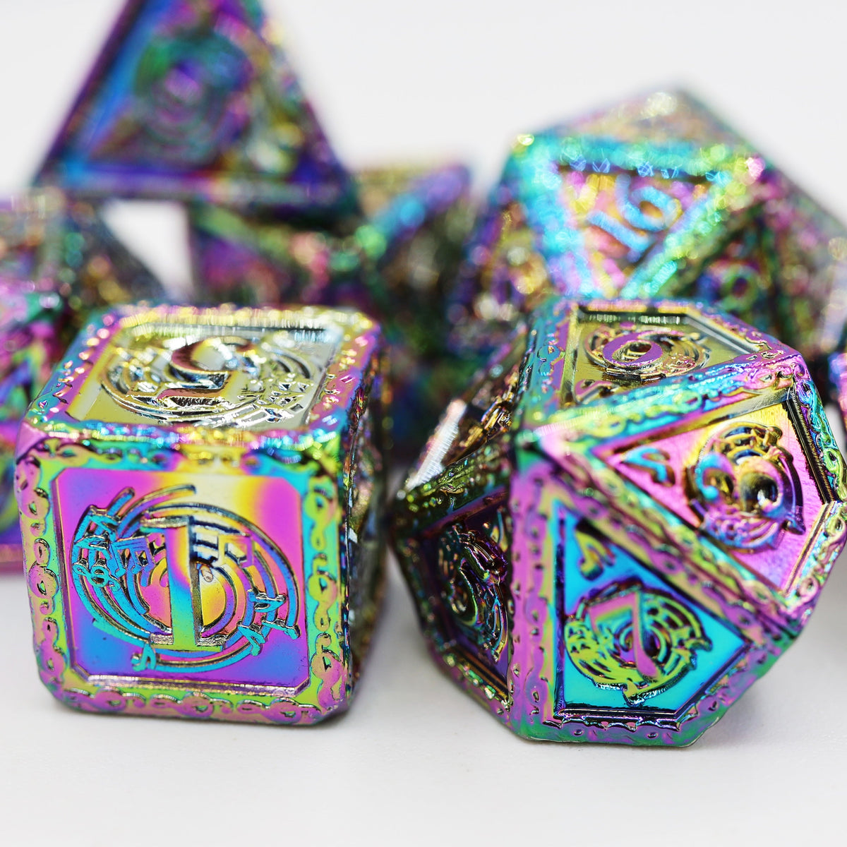 Bardic Song: Concerto - Metal RPG Dice Set – Foam Brain Wholesale