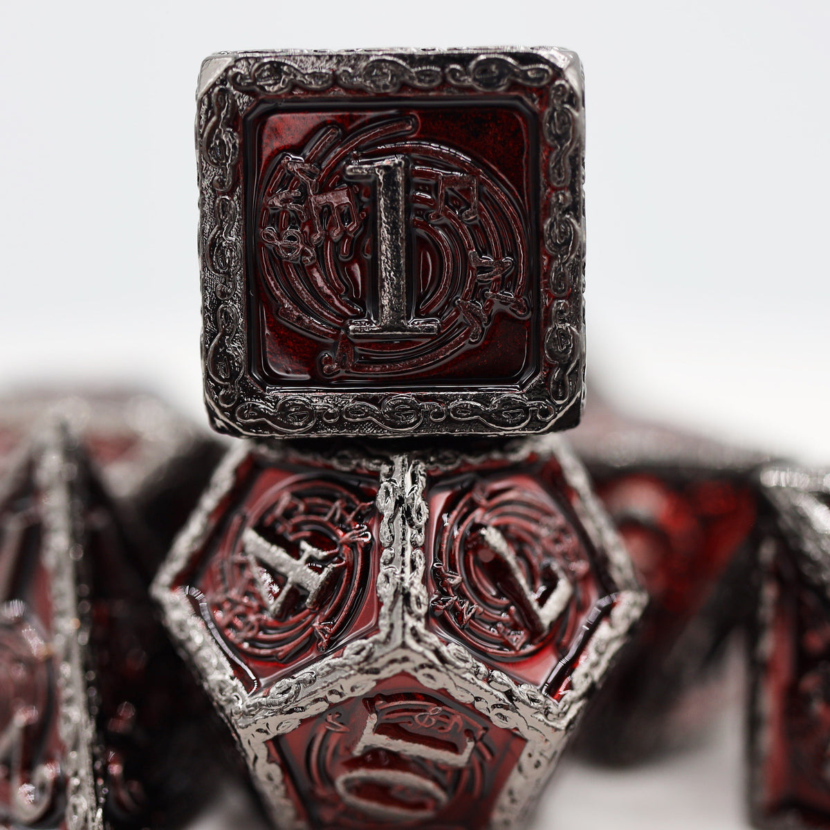 Bardic Song: Mezzo - Metal RPG Dice Set – Foam Brain Wholesale
