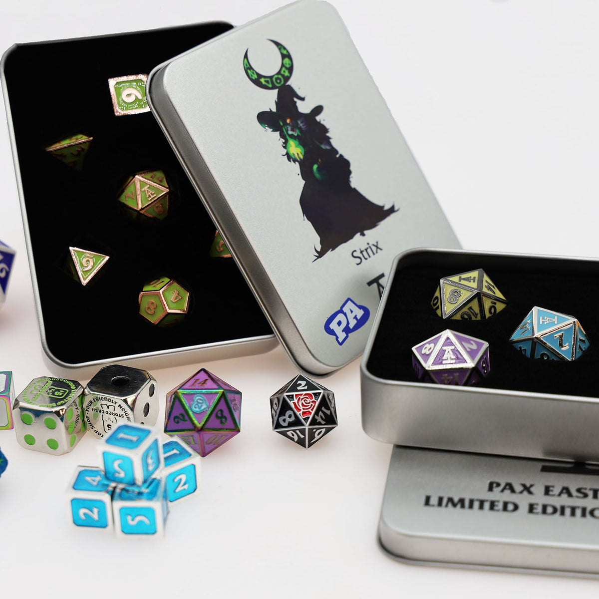 Custom Metal Dice – Foam Brain Wholesale