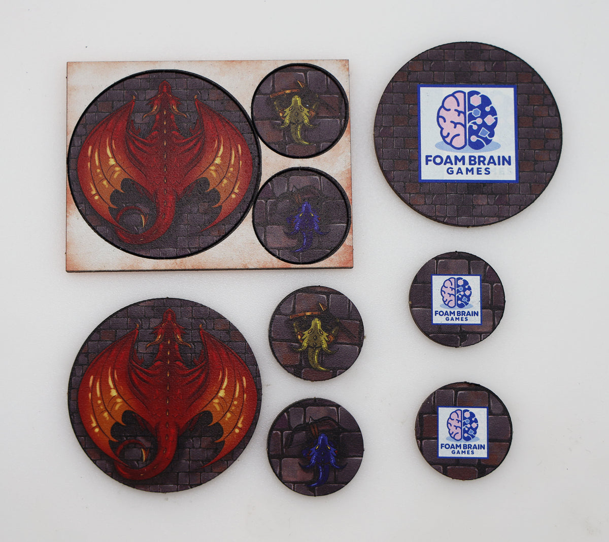 Dragon Encounter Token (30 Mini Sheets) – Foam Brain Wholesale