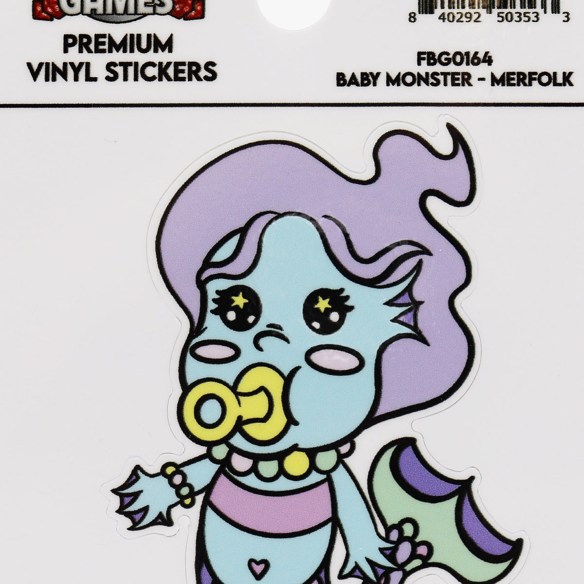 Baby Monster Sticker: Merfolk – Foam Brain Wholesale