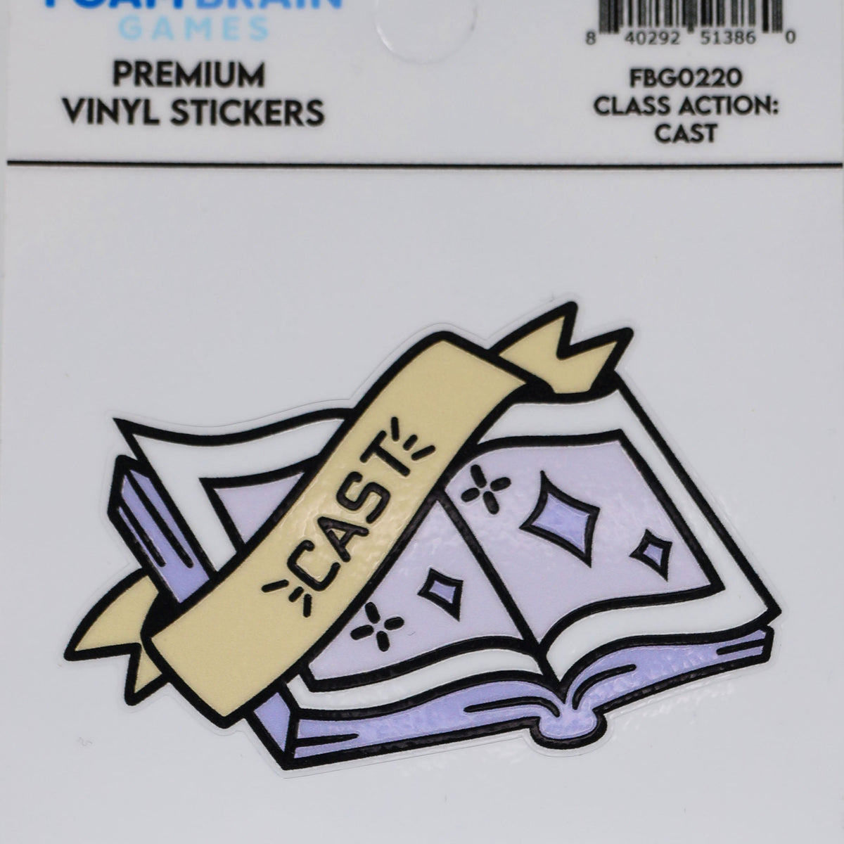 Class Action Sticker: Cast – Foam Brain Wholesale