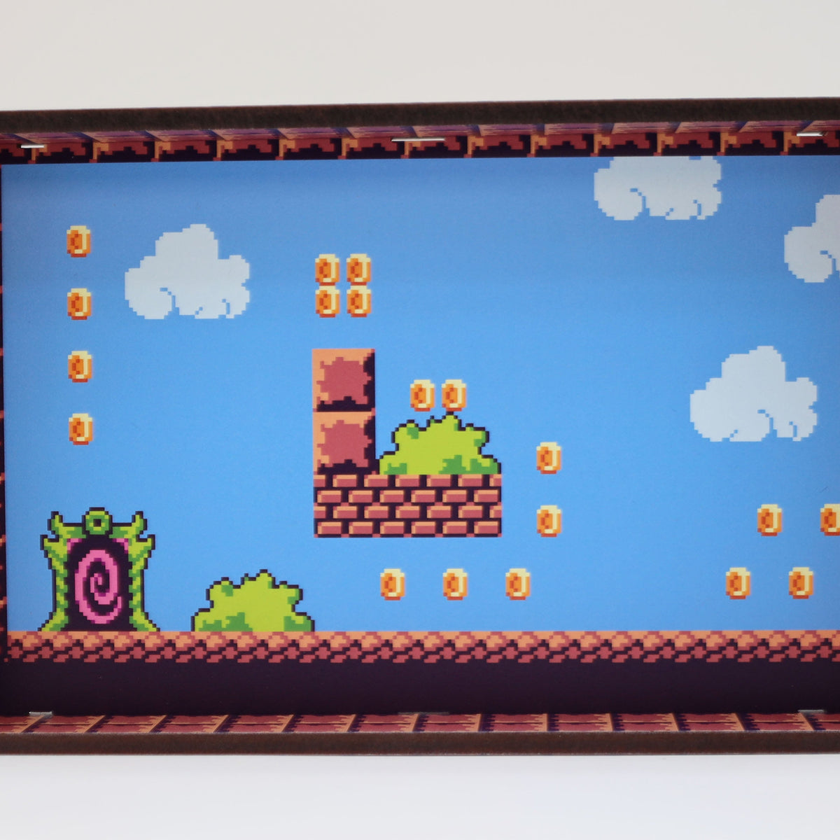 Chromatic Dice Tray - Pixel Platformer – Foam Brain Wholesale