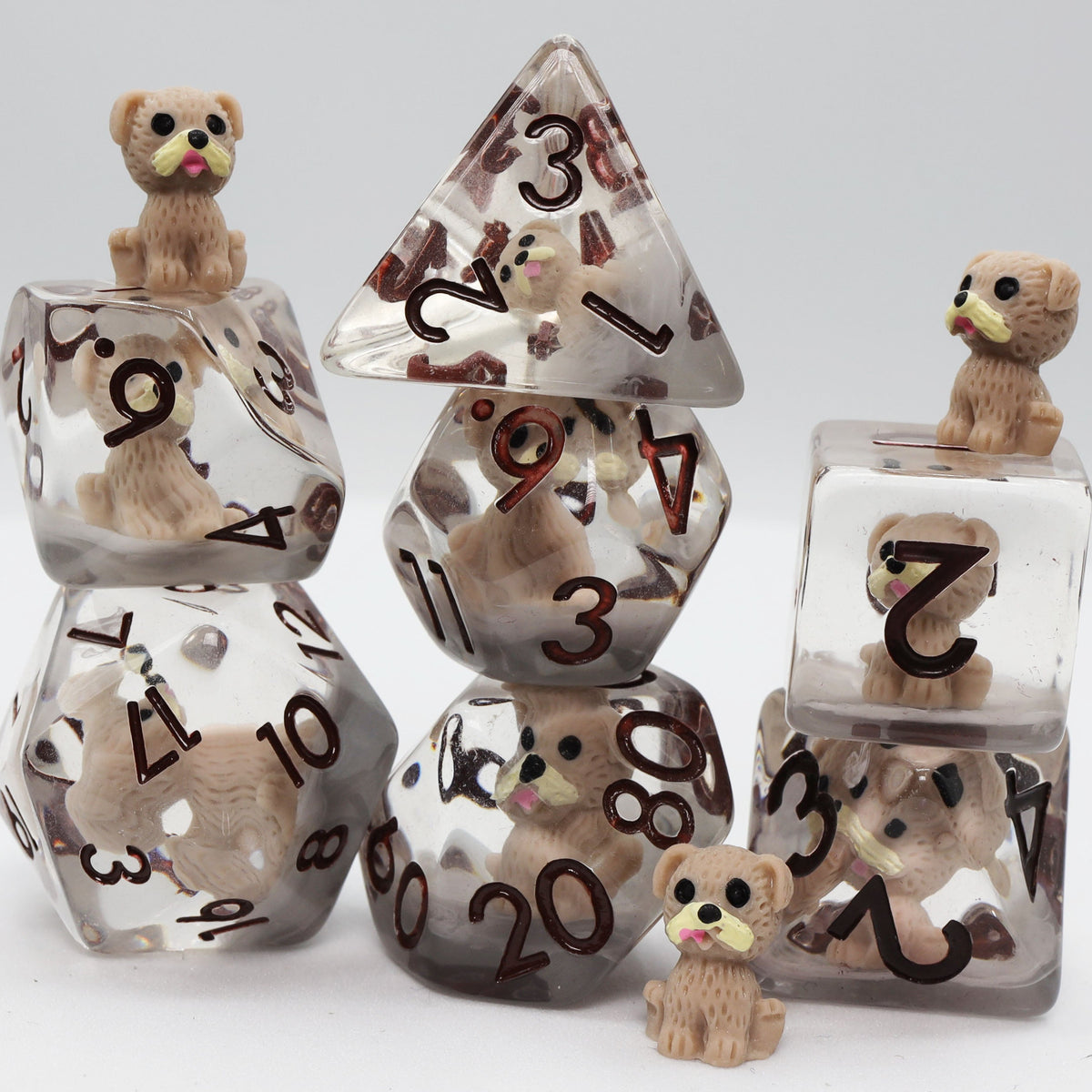 Hazel the Good Doggo RPG Dice Set – Foam Brain Wholesale