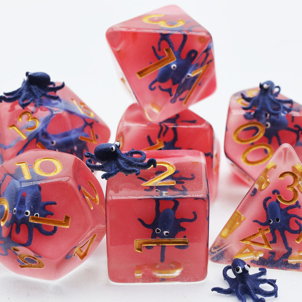 Underwater Octopus RPG Dice Set – Foam Brain Wholesale