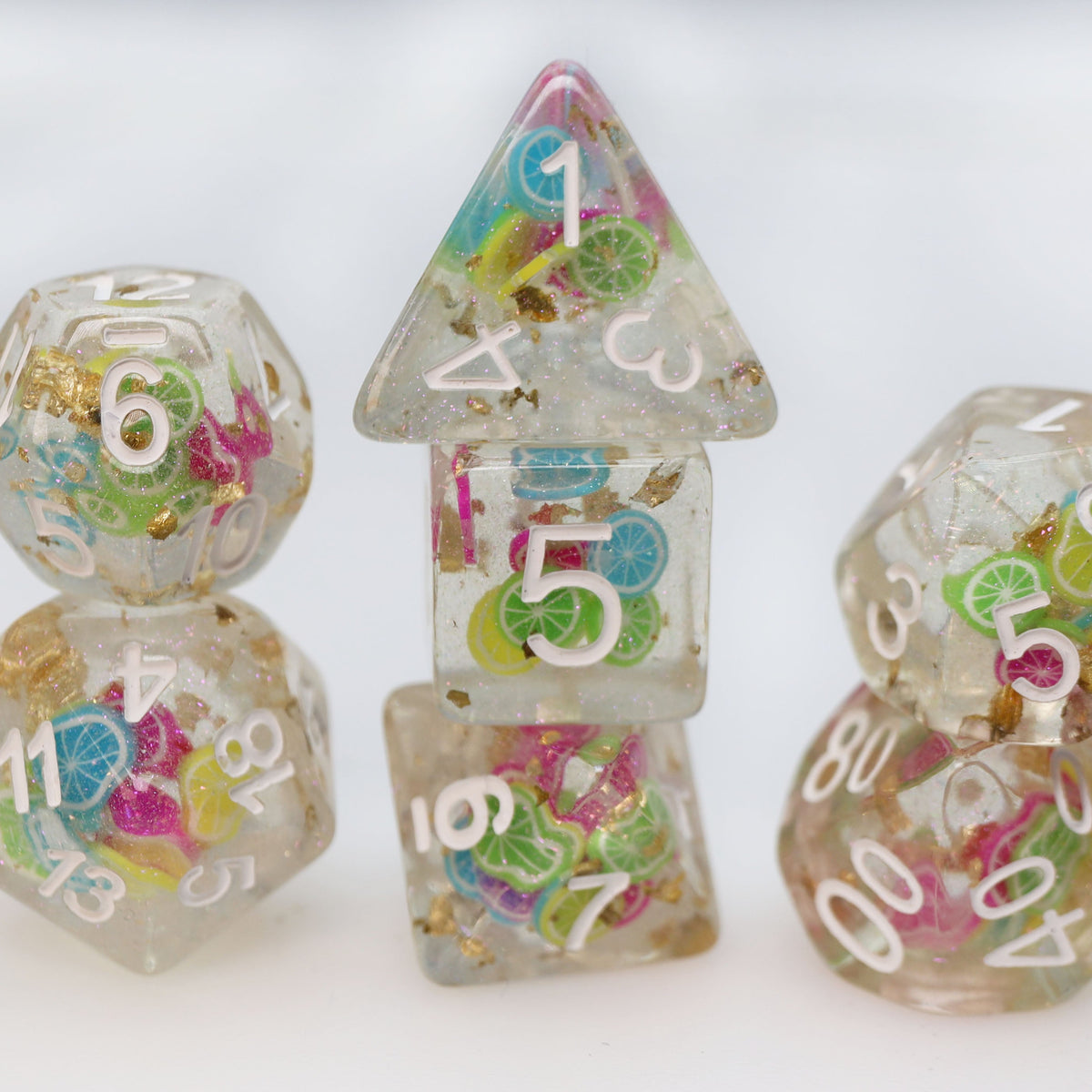 Tropical Punch RPG Dice Set – Foam Brain Wholesale