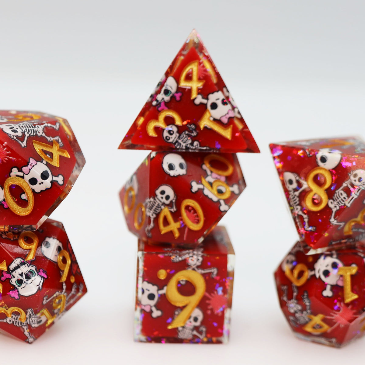 Some Body to Love: Sharp Edge Decal RPG Dice Set – Foam Brain Wholesale
