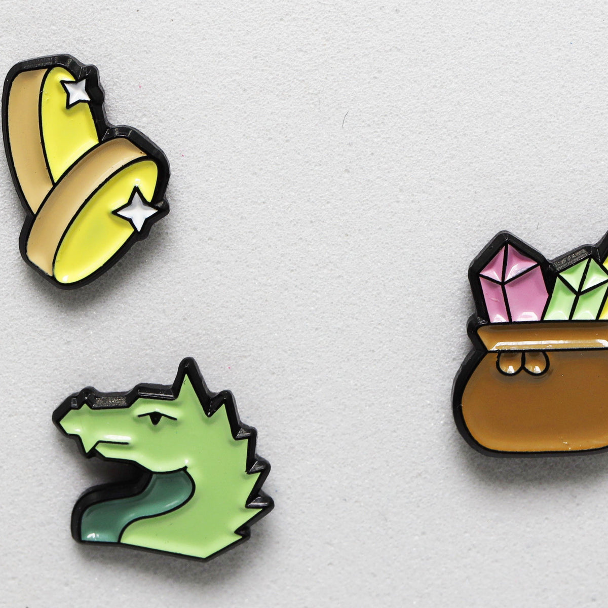 Mini Pins: Dragon's Hoard – Foam Brain Wholesale