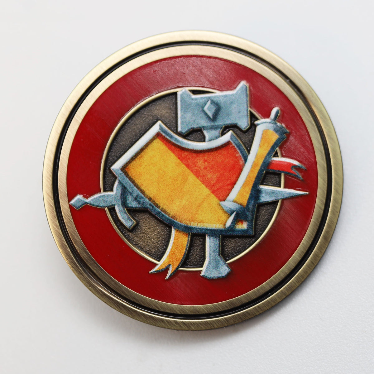 Pathfinder Class Icon Pin: Champion – Foam Brain Wholesale
