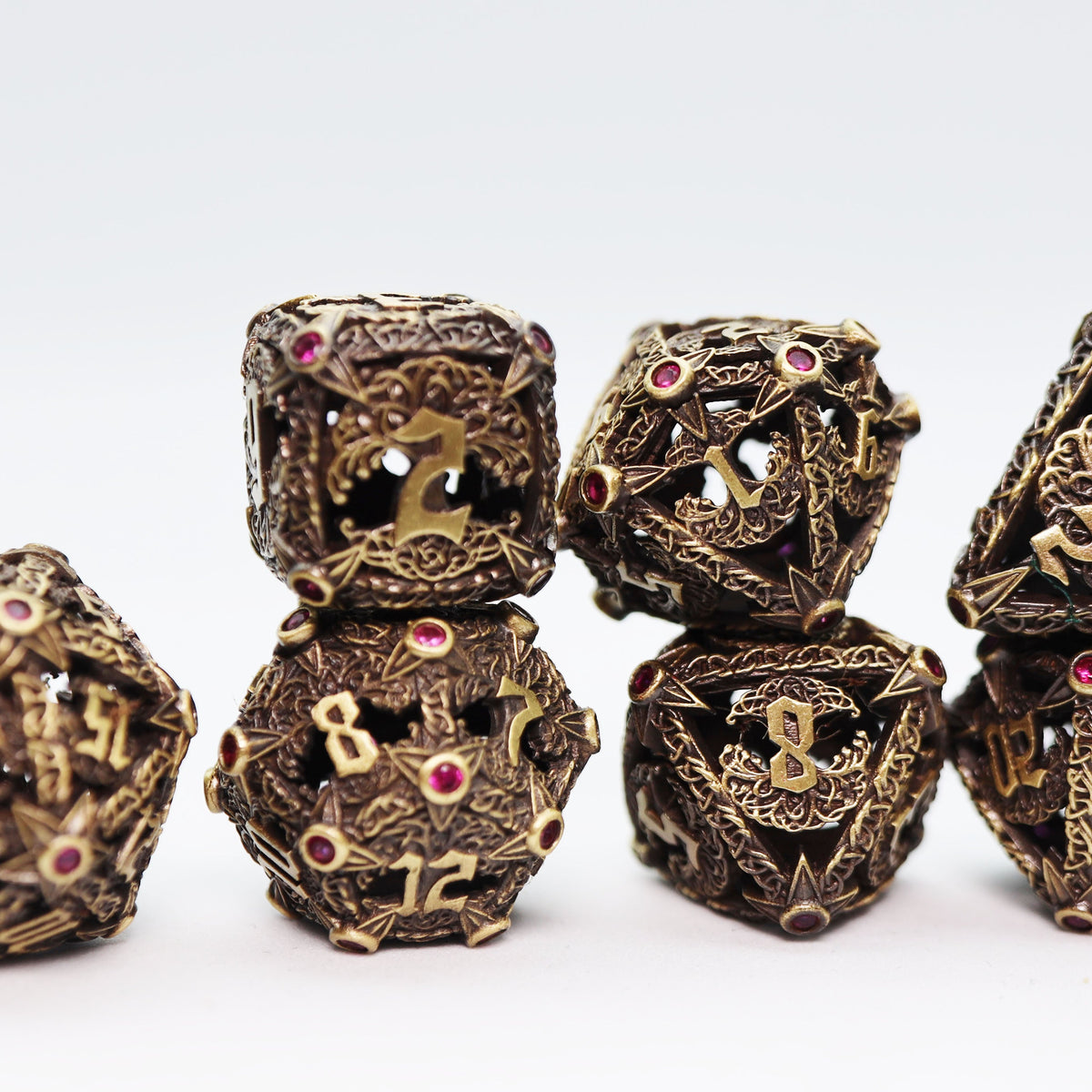 Trees of Virtue: Tree of Compassion - Hollow Metal RPG Dice Set – Foam ...