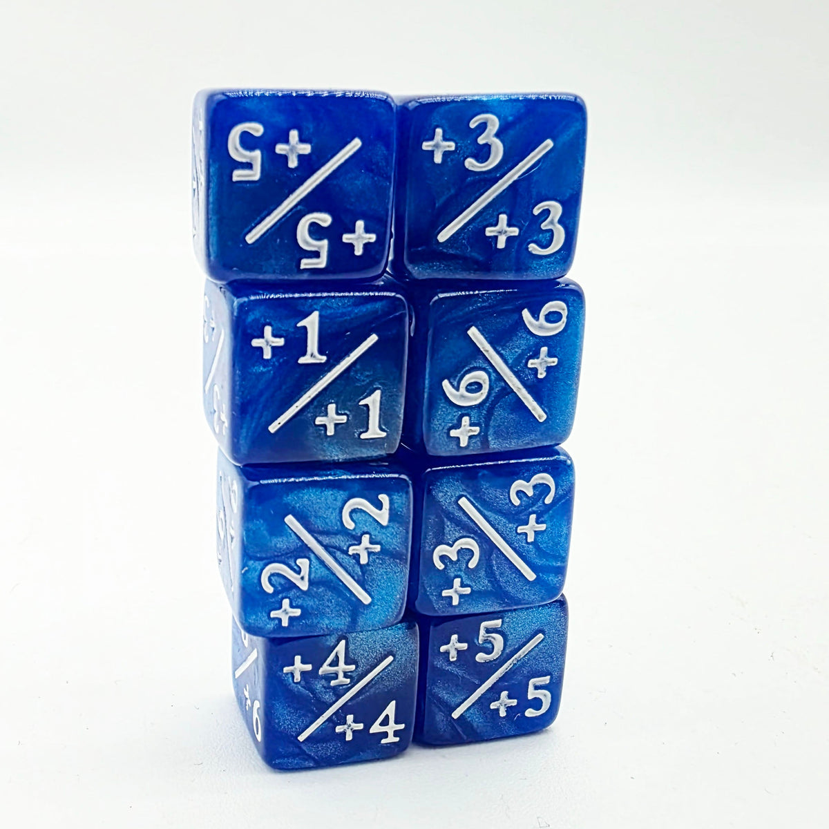 +1/+1 Pearl Blue Counters for Magic - Set of 8 – Foam Brain Wholesale