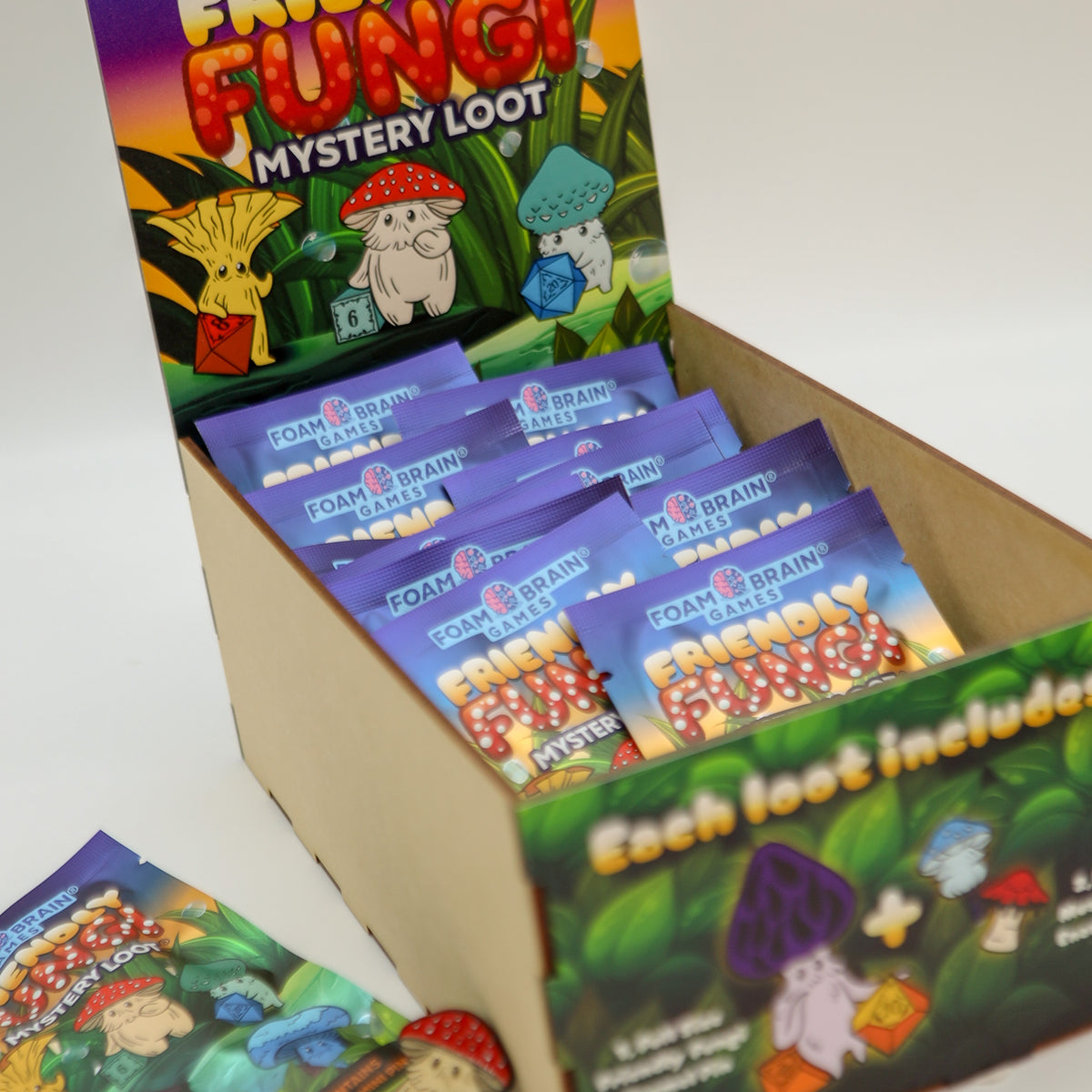 Mystery Loot: Friendly Fungi Display (Free With Purchase, See Descript ...