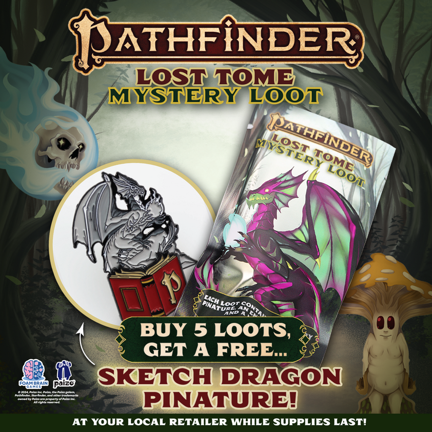 Mystery Loot: Pathfinder Lost Tome (24 Loots) – Foam Brain Wholesale