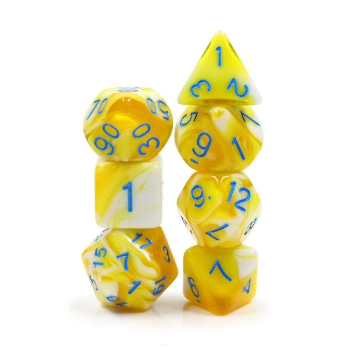 Lemon Cream RPG Dice Set – Foam Brain Wholesale