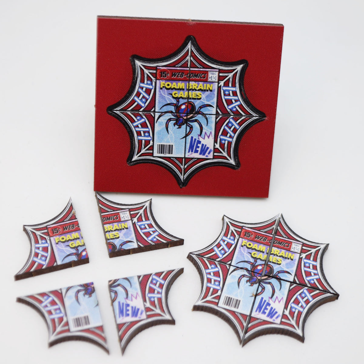 Spiderweb Shatter Token (35 Tokens) – Foam Brain Wholesale