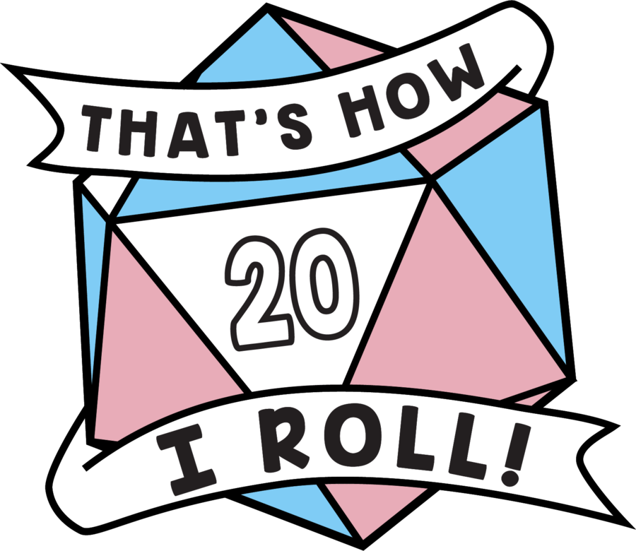 That's How I Roll Pride Pin - Transgender – Foam Brain Wholesale